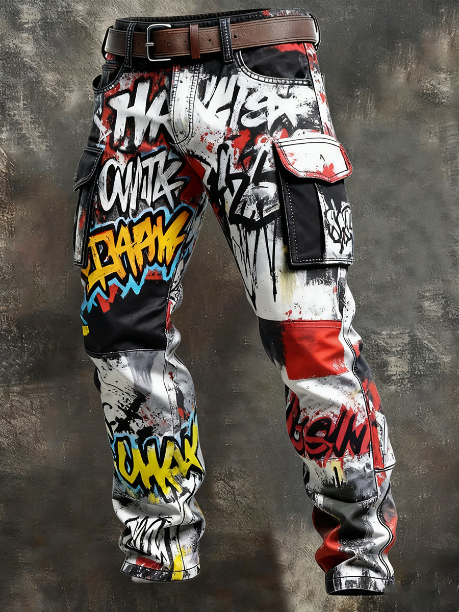 Men's Retro Business Style Casual Work Trousers – primesedit